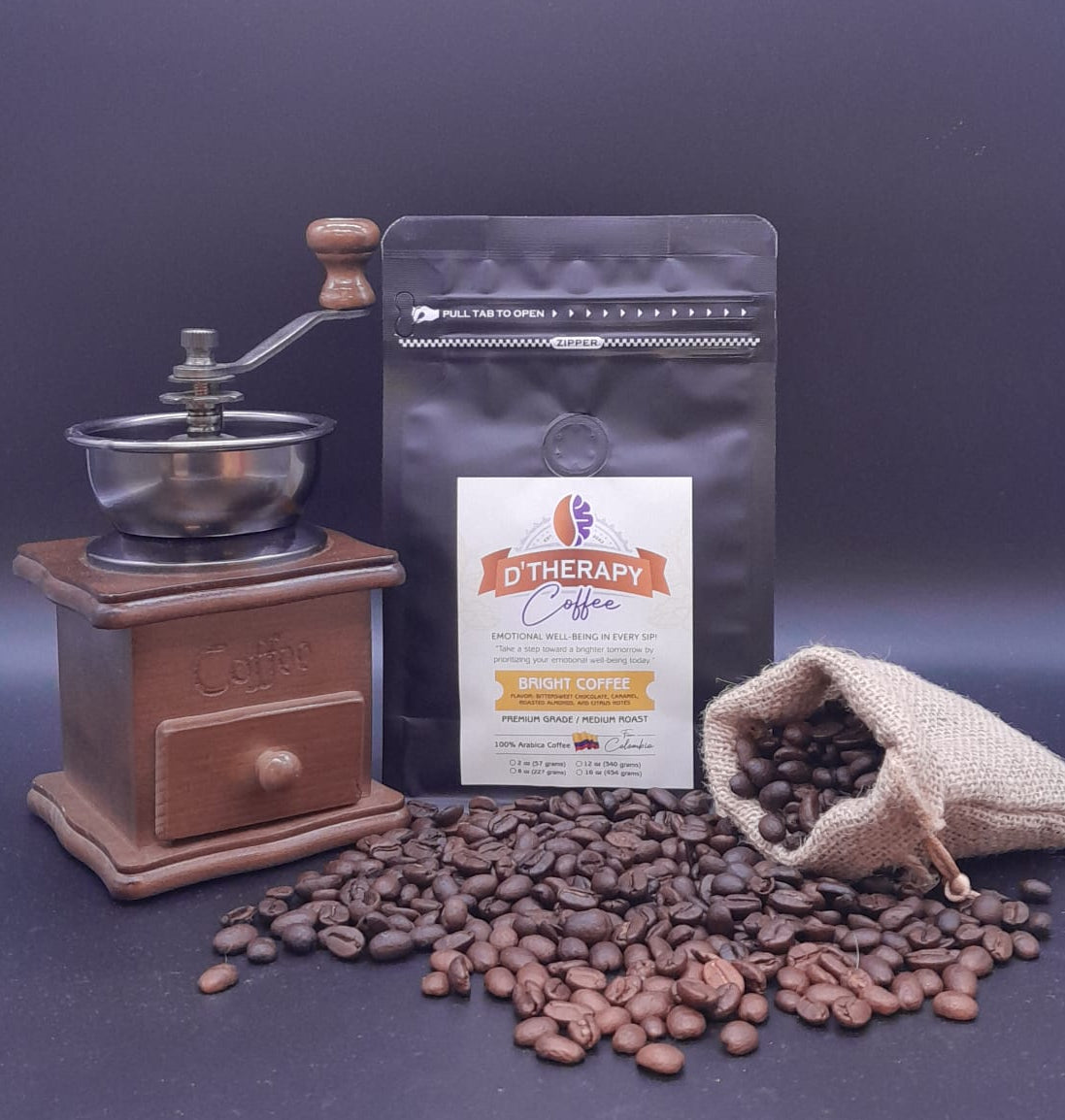 D'Therapy Coffee Colombia – Rich Port Coffee